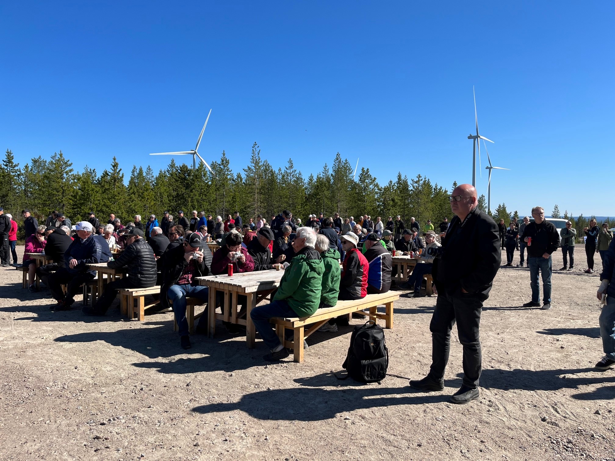 Stort intresse när wpd inviger Aldermyrbergets vindkraftspark - wpd ...